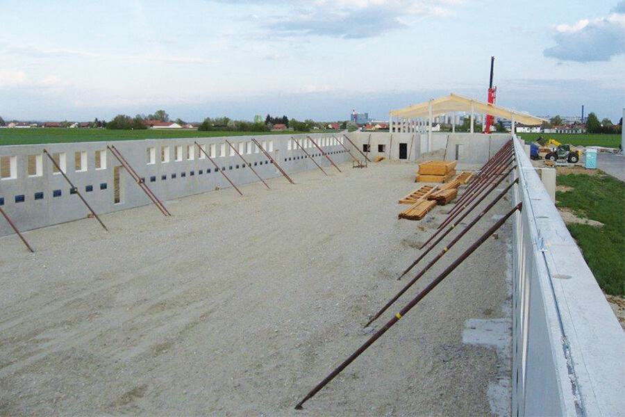 Wall systems, warehouses, wall structures - WOLF System